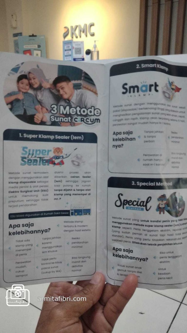 Pengalaman Sunat Anak Fimosis dengan Metode Smart Klamp - Armita Fibri