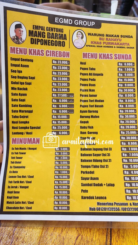 Empal Gentong Mang Darma Cirebon Wajib Dicoba - Armita Fibri
