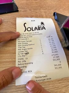 Nasi Goreng Seafood Solaria: Review, Isian, dan Harga Terbaru - Armita ...