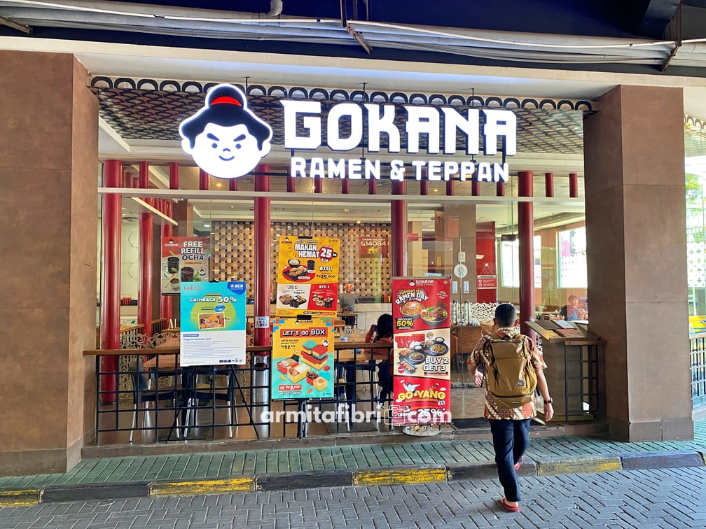 Gokana Ramen Teppan Menu dan Harga 2025 - Armita Fibri